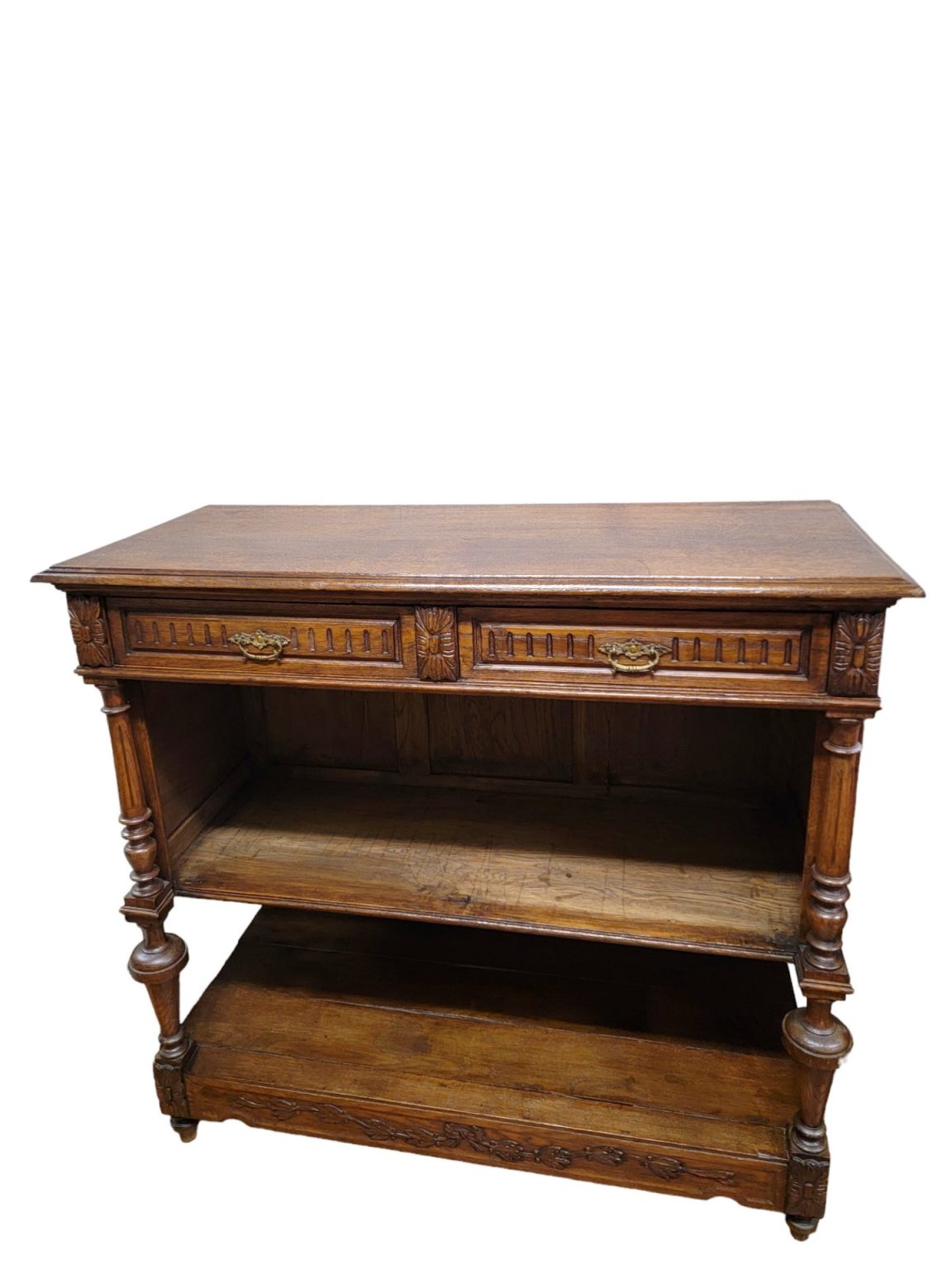 Antique Solid Oak Buffet Sideboard Circa 1880s – Bartlett House Antiques